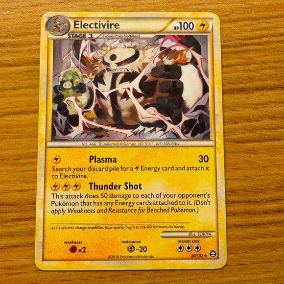 Electivire Pokemon Card